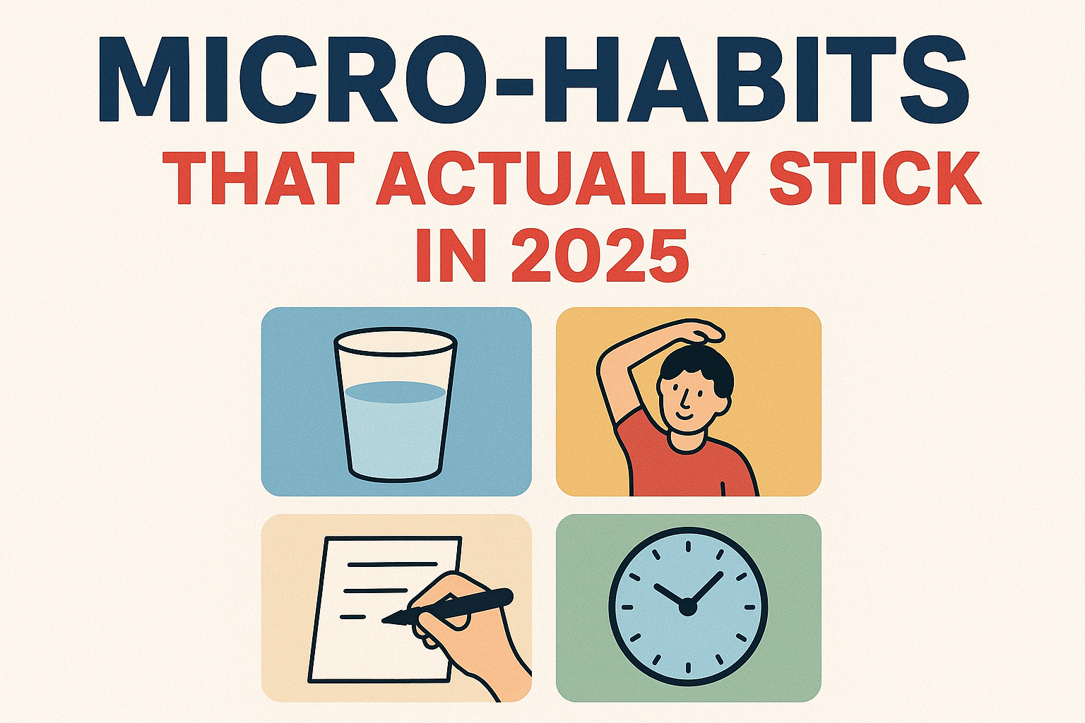 Micro-Habits That Actually Stick in 2025